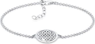 Elli Armband Damen Lebensblume Cut-Out in 925 Sterling Silber