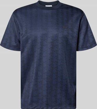 Lacoste Classic Fit T-Shirt mit Monogramm-Print