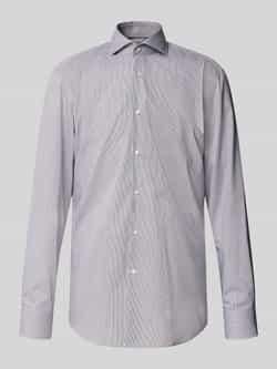 HUGO BOSS Slim Fit Businesshemd aus reiner Baumwolle Modell HANK