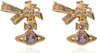 Vivienne Westwood Boucles doreilles Angelique - Femme - Accessoires - Jaune - Taille: ONE Size