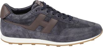 Hogan Homme, Chaussures, Bleu, Taille: 42 EU Baskets H699