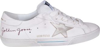 Golden Goose Baskets Super-Star - Homme - Chaussures - Blanc - Taille: 46 EU