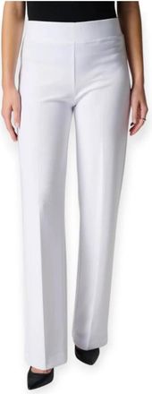 Joseph Ribkoff Femme, Pantalons, Blanc, Taille: 44 FR Pantalon en Polyester