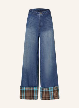 adidas Originals Adidas Originals Wide Leg Jeans Vintage blau