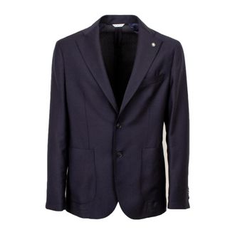Manuel Ritz Giacca - - Jackets - Herren - Blau - 2XL