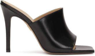Kazar Femme, Chaussures, Noir, Taille: 38 EU Mules &agrave; Talons et Bout Carr&eacute;