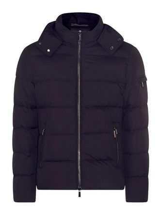 Moorer Blouson Rembourr&eacute; - Bleu Fonc&eacute;