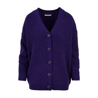 Hinnominate Hinnominate, Femme, Pulls, Violet, Taille: 36 FR Cardigan Pulls pour Femme