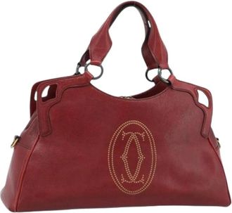 Cartier Sac &agrave; main vintage Pre-owned - Femme - Pre-owned - Rouge - Taille: ONE Size