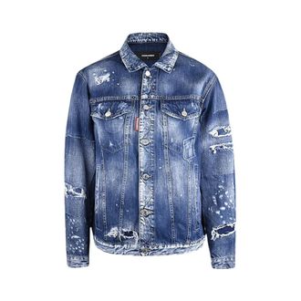 Dsquared2 Jeansjacke - - Jackets - Herren - Blau - XS