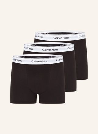 Calvin Klein 3er-Pack Boxershorts Icon Cotton Relaxed Fit schwarz