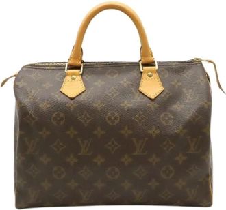 Louis Vuitton Sac &agrave; main Pre-owned Monogram Speedy 30 - Femme - Pre-owned - Brun - Taille: ONE Size