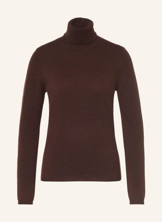 Allude Allude Rollkragenpullover Aus Cashmere braun