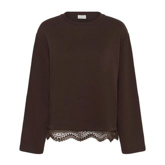 Kaffe Femme, Sweatshirts et sweats &agrave; capuche, Brun, Taille: 36 FR SweaT-shirts