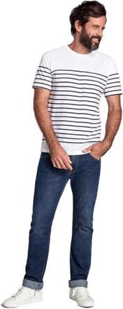 Armor Lux Marini&egrave;re col Bateau en Coton l&eacute;ger ETEL