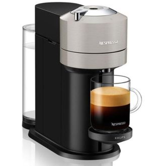 Krups Nespresso Vertuo Next XN910B, Kapselmaschine,hellgrau/schwarz