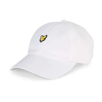 Lyle & Scott Femme, Accessoires, Blanc, Taille: ONE Size Casquette de baseball