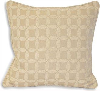 Riva Paoletti Palma Kissenbezug, Polyester, Natürlich, 55 x 55cm