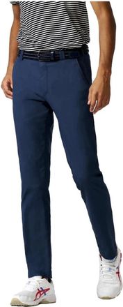 Meyer Homme, Pantalons, Bleu, Taille: XL Pantalon Chino Coupe Moderne Active Microfancy Bonn