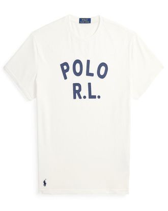 Ralph Lauren T-Shirt aus Baumwolle mit Label-Stickerei, Classic Fit in