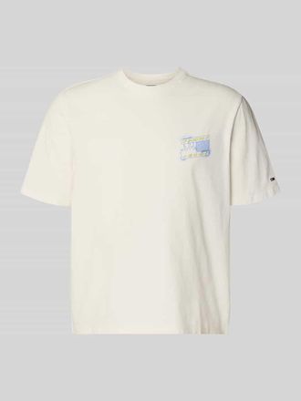 Tommy Jeans Regular Fit T-Shirt ausreiner Baumwolle Modell 90s