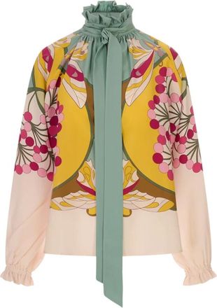 La DoubleJ Femme, Blouses et Chemises, Multicolore, Taille: 38 FR Cerere Blouse