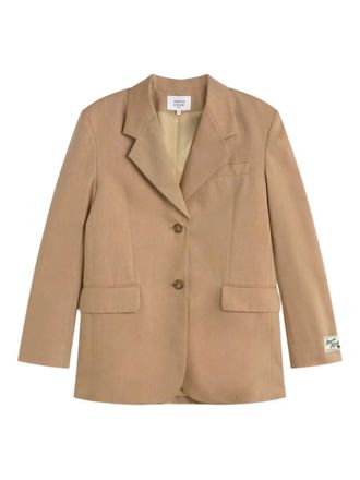 Maison Kitsuné blazer à boutonnière croisée - Tons neutres