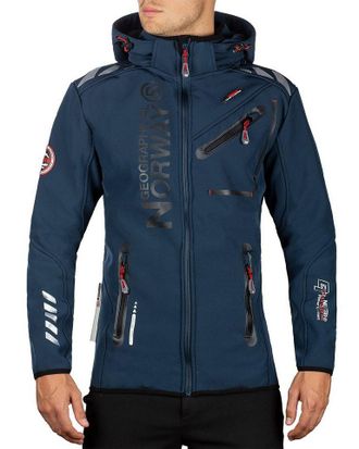 Geographical Norway Softshelljacke Herren Regular Fit Windbreaker baroyaute men Modernes Design mit stylischem Print