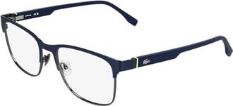 Lacoste L2319 410 Lunettes pour homme Bleu mat 54/18/145