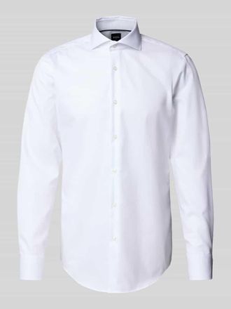 HUGO BOSS Slim Fit Businesshemd aus reiner Baumwolle