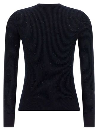 Max Mara Womens Blue Silk Cardigan Clothing