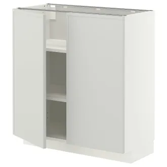 IKEA METOD Unterschrank m B&ouml;den/2T&uuml;ren