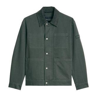 Marc O'Polo Gewebte Outdoor-Jacke - - Jackets - Herren - Gr&uuml;n - L