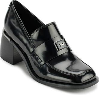 DKNY Femme Gracy Mocassins Escarpins, Noir, 39.5 EU