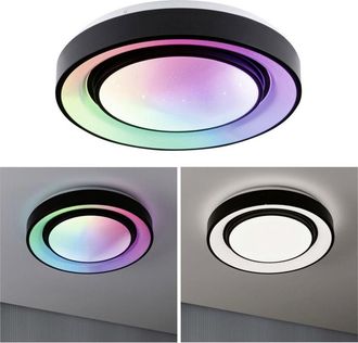 Paulmann 70544 LED-Deckenleuchte LED Schwarz, Wei&szlig;
