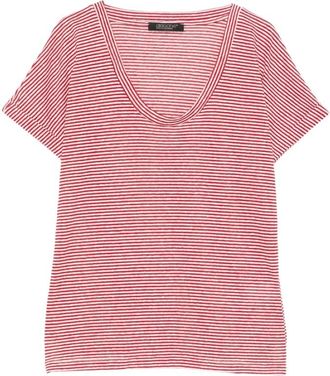 Aragona Femme, Tops, Multicolore, Taille: 38 FR T-shirt ray&eacute;