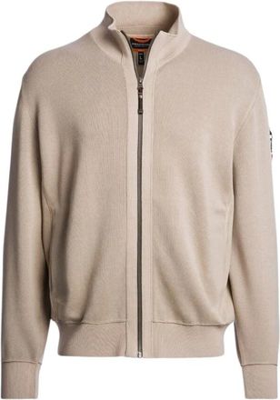 Parajumpers Homme, Pulls, Beige, Taille: 2XL Dominic Full-Zip Sweater