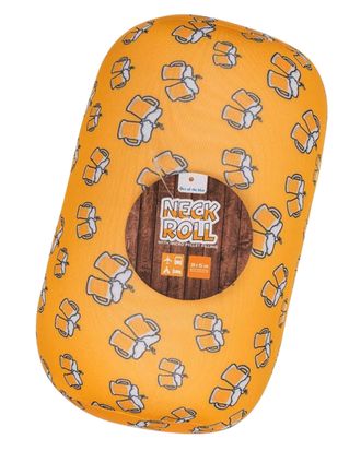 Out of the Blue Nackenrolle Bier - ergonomisches Nackenkissen mit Micropelletf&uuml;llung - ca. 120 g leicht & kompakt - ideales Travel Pillow f&uuml;r Flugzeug, Auto & Zuhause