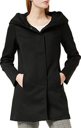 Vero Moda NOS Vmverodona Ls Jacket Noos, Manteau Femme, Noir (Black Black), 36 (Taille Fabricant: X-Small)