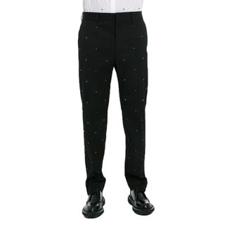 Valentino Garavani Homme, Pantalons, Noir, Taille: L Chinos
