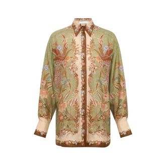 Zimmermann Damen, Blusen & Hemden, Mehrfarbig, LGr&ouml;&szlig;e