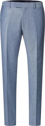 Strellson Jersey-Anzughose mit Pinpoint-Muster, Slim Fit in