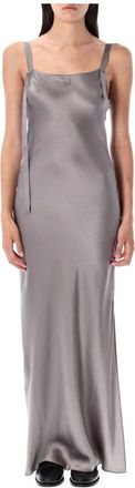 The Garment Femme, Robes, Gris, Taille: 36 FR Catania Silk Maxi Slip Dress