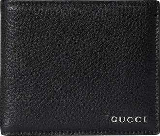 Gucci Bifold-Geldb&ouml;rse mit Logo - - Accessories - Herren - Schwarzk - ONE SIZE