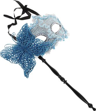 Cabilock Handmaske Venezianische Maske Kost&uuml;m Weihnachtsdekoration Maskerade Maske Schmetterlingsmaske Partydekoration