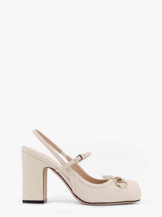 Gucci Leather d&eacute;collet&eacute; - GUCCI - gender_Woman