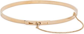Eddie Borgo Thin Safety Chain choker - Gold