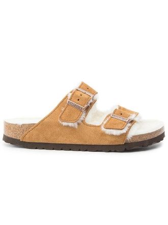 Birkenstock Hausschuhe Arizona Fur 1001135 Braun