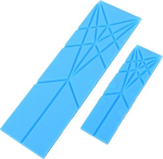 ZJchao 3-teiliges Magnetisches Flaches Messlöffel-Set, Großes und Kleines Faltbares Flaches Messlöffel-Set mit 3-in-1-Multifunktionsdesign für Praktische Auf