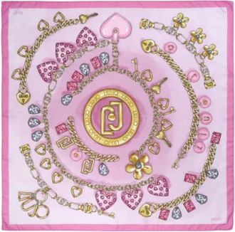 Liu Jo unisex, Accessoires, Rose, Taille: ONE Size Large Foulard